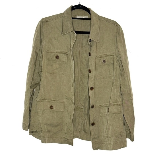 Kate Hill | Jackets & Coats | Kate Hill Tan Military Field Jacket ...